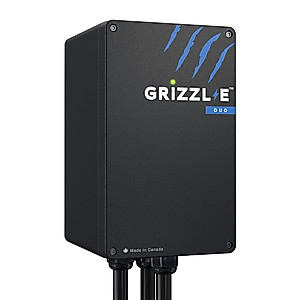 Grizzl-E Duo Level 2 Plug in EV Charger, up to 40 Amp, Two 24 feet Premium Cables (14-50 Plug)