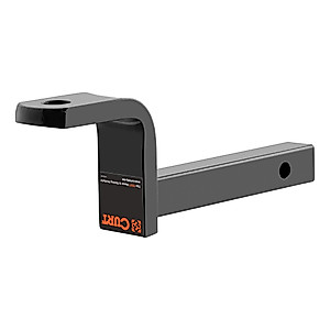 CURT 45016 Class 2 Trailer Hitch Ball Mount, Fits 1-1/4-Inch Receiver, 3,500 lbs, 3/4-Inch Hole, 3-1/4-Inch Drop, 2-5/8-Inch Rise