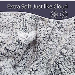 EMME Fleece Baby Blanket for Boys Plush Soft Sherpa Baby Blanket Cozy Toddler Blanket Kids Sleeping Blanket Nap Blanket Fuzzy Blanket for Crib, Stroller, Travel, Outdoor, Decorative (Navy, 30"x40")