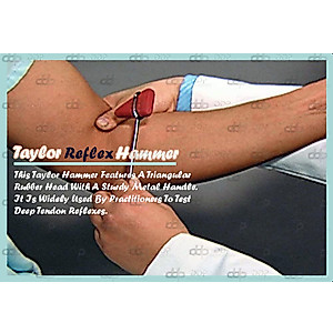 4 Pieces Taylor Percussion Reflex Hammer RED DDP