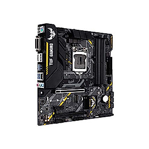 Asus TUF B365M-PLUS Gaming (Wi-Fi) LGA1151 (300 Series) DDR4 HDMI WiFi M.2 mATX Motherboard