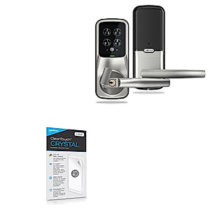 BoxWave Screen Protector Compatible with Lockly Guard Duo (679D) - ClearTouch Crystal (2-Pack), HD Film Skin - Shields from Scratches