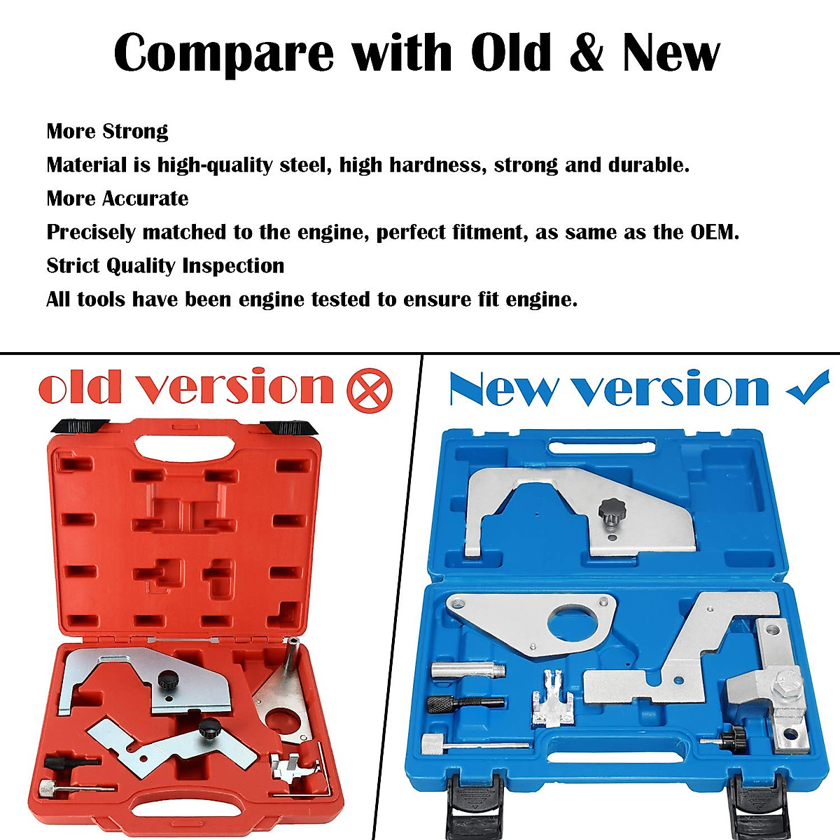 JoyTube Engine Camshaft Timing Locking Tool Kit Compatible with Ford Mondeo Focus 2.0 SCTi Ecoboost Ti-VCT