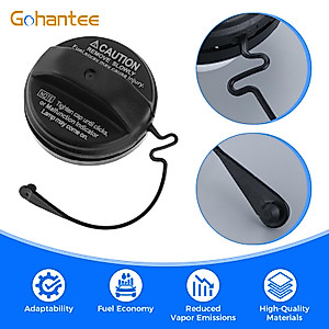 Fuel Tank Gas Cap 77300-33070, Replace 7730033070 Compatible with Toyota 4Runner Avalon Camry Corolla Highlander Matrix Sequoia Sienna Solara Tacoma Tundra Lexus GS300 GS430 ES300 ES330 GX470 RX330