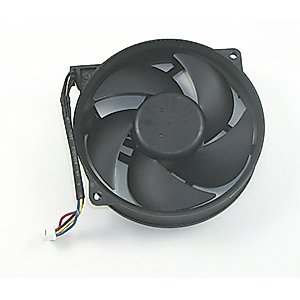 Gametown® Internal Cooing Fan for Xbox 360 Slim Black (Not Fit Xbox 360）