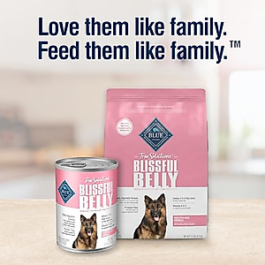 Blue Buffalo True Solutions Blissful Belly Digestive Care Natural Dry Food for Adult Dogs, Chicken, 11-lb Bag