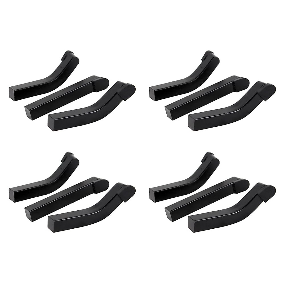 12 Pack 1/2" x 1/2" Stump Grinder Teeth compatible with 500 Series Aftermarket