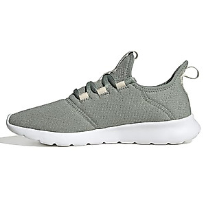 adidas Women's Cloudfoam Pure 2.0 Sneaker, Silver Green/Silver Pebble/Wonder White, 6