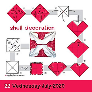 Origami Page-A-Day Calendar 2020