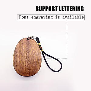 Mini 8 Key Kalimba Thumb Piano Gifts for Kids Beginners Music Lovers Players, Cute Instrument Pendant Keychain Accessories, Wood Finger Thumb piano, Musical good accessory Pendant Gift