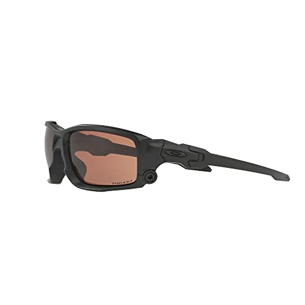 Oakley SI Men's OO9329 Ballistic Shocktube Rectangular Sunglasses, Matte Black/TR22, 61 mm