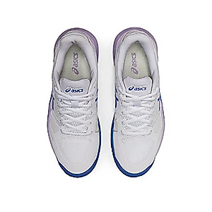 ASICS Women's Gel-Challenger 13 Tennis Shoes, 9, White/Periwinkle Blue
