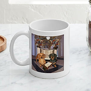 CafePress Jewish Dachshunds Mug Ceramic Coffee Mug, Tea Cup 11 oz
