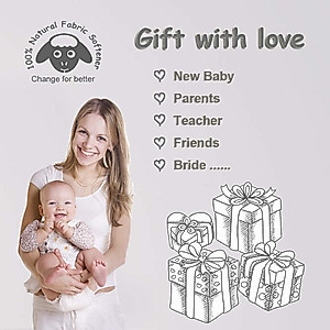 Budieggs Wool Dryer Balls Organic XL 6-Pack, 100% New Zealand Chemical Free Fabric Softener for 1000+ Loads, Baby Safe & Hypoallergenic, Reduce Wrinkles & Shorten Drying Time Naturally