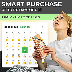 PQ Small Ear Plugs for Sleep - 40 Small Foam Earplugs for Sleeping for Small Ear Canals. Noise Cancelling 32 dB, Sound Blocking, Premium Soft Earplugs for Women and Men, Ear Plugs to Block Snoring