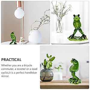 Peeing Frog Statue Resin Figurine Frog Figurine Decor Decorative 3D Creative Statues Animal Statue for Home Desk Garden Decor Ornament