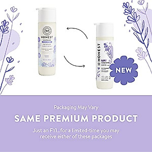 The Honest Company Silicone-Free Conditioner | Gentle for Baby | Naturally Derived, Tear-free, Hypoallergenic | Lavender Calm, 10 fl oz