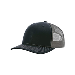 Richardson Snapback Trucker Cap Adjustable Navy/Charcoal