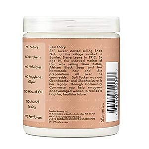 Sheamoisture Curl Enhancing Smoothie for Thick, Curly Hair Coconut and Hibiscus Sulfate and Paraben Free 20 oz