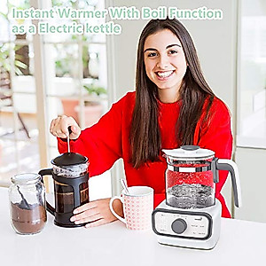 Baby Instant Warmer | Bottle Warmer | Formula Dispenser | Electric Kettle with Accurate Temperature Control for Formula