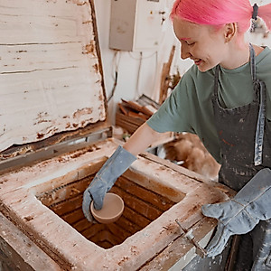 2 Pcs Ceramic Fiber Insulation Blanket High Density 2400F Fireproof Insulation Baffle Dishwasher Insulation Blanket for Furnace Stoves Kilns Forges Fire Bricks Fireplace, White (24'' x 12'' x 1'')