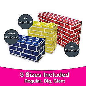 Edushape Corrugated Blocks, 52 Piece