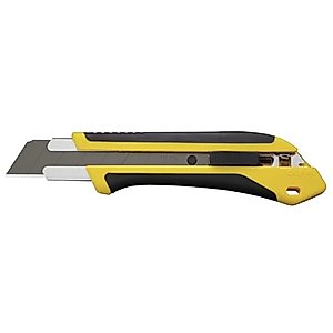 OLFA 25mm Extra Heavy-Duty Utility Knife (XH-AL) - Multi-Purpose No-Slip Grip Utility Knife w/Reinforced Fiberglass Handle & Snap-Off Blade, Replacement Blades: Any OLFA 25mm Blade