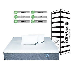 12 Inch Hybrid Full Mattress, Medium Firm with Memory Foam for Pressure Relieving & Individually Wrapped Springs for Motion Isolation, Affordable Bed Mattress in a Box, CertiPUR-US Certified-Full