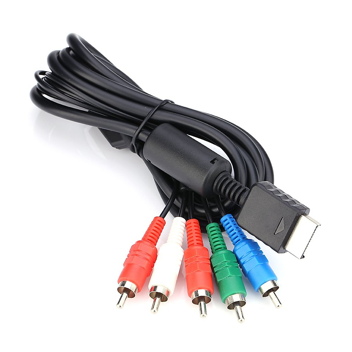 Diydeg Audio Cables, AV Multi Out Video Cable, Audio Cable for PS2 Connect to HDTV or EDTV for PS2 PS3