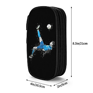 Luja Dling #7 Big Capacity Pencil Pen Case For Office College Large Storage High Capacity Bag Pouch Holder Box Makeup Bag For Adult