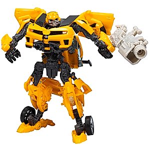 Transformers Toys Deluxe Class Universal Studios The Ride - 3D Bumblebee Action Figure - Ages 5 and Up, 4.5-inch