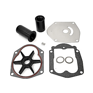 MARKGOO 821354A2 Water Pump Impeller Repair Kit for Mercury Mariner Force Outboard 25 30 40 45 50 HP BigFoot Boat Motor Engine Parts Replacement Quicksilver Sierra Marine 18-4531 821354A1 821354A04