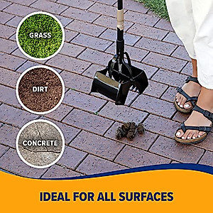 Arm & Hammer Pooper Scooper Claw Scoop Dog Poop Scooper for Yard Pet Waste Management System