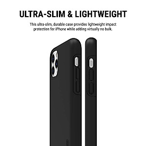 Incipio DualPro Dual Layer Case for Apple iPhone 11 Pro Max with Flexible Shock-Absorbing Drop-Protection - Black