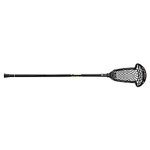 STX Lacrosse Axxis Complete Draw Stick with Crux Mesh Pro Pocket, Black