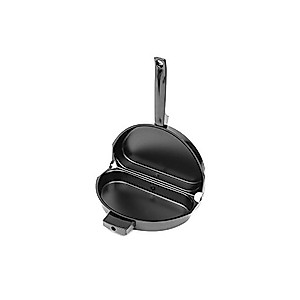 Fox Run Egg Pan, Non-Stick Folding Omelette Pan, 8"