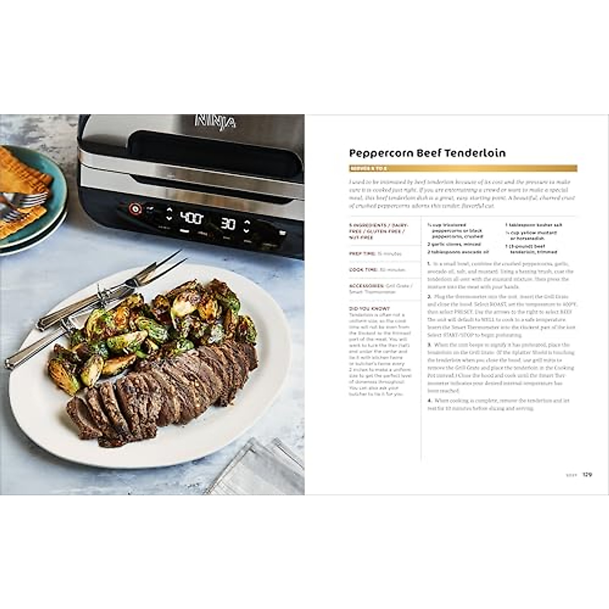 Ninja Foodi Smart XL Grill Complete Cookbook: 150 Recipes to Sear, Sizzle, and Crisp (Ninja Cookbooks)