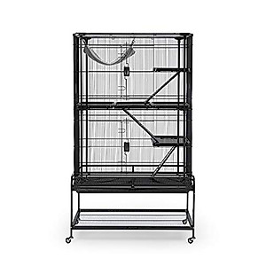 Prevue Pet Products Deluxe Critter Cage 484B, Black