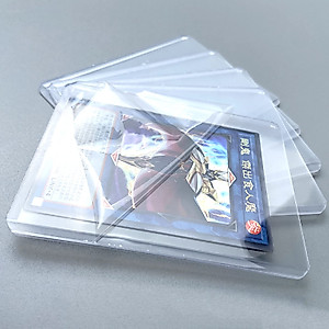 35pt Top Loader for Trading Cards,Baseball Card Protectors Hard Plastic,Sports Cards 50pc Toploader and 50pcs Penny Sleeves(100ct.White)