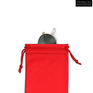 Sunglasses Pouch - 12 Pack Microfiber Pouch For Eyeglasses, Multi Color Drawstring Cleaning Bag, Protective Non Scratching Cloth Fabric, Sock Carry Case for Holding Accessories, Jewelry, Bulk - 3.5x7