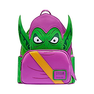 Loungefly Marvel: Green Goblin Cosplay Backpack, Amazon Exclusive, Multicolor