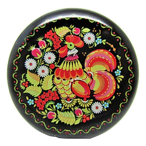 Pierced Republic Rooster Ear Plugs - Acrylic Screw-On - 10 Sizes - Pair (11/16" (18mm))