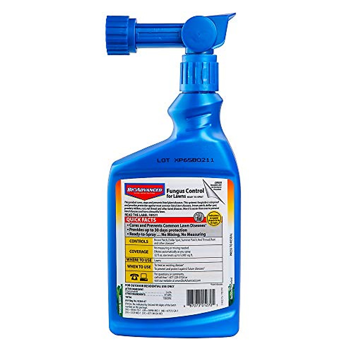 BioAdvanced Fungus Control for Lawns, Ready-to-Spray, 32 oz