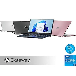 Gateway Ultra Slim Notebook, 14.1" FHD Touchscreen Display, Intel Core i5-1235U Up to 4.40 GHz, 8GB RAM, 1TB SSD, Fingerprint Scanner, Tuned by THX Audio, 2MP Camera, USB-C, HDMI, Win 11 Pro, Blue
