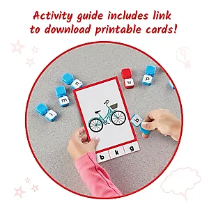 hand2mind Learn My Letters Fine Motor Clips, Kids Clothespin Activities, Letter Practice for Preschoolers, Toddler Alphabet Learning Toys, Pincer Grasp Toys, Fine Motor Toys, Reading Manipulatives