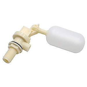 NC 3PCS Water Float Valve with Adjustable Arm, Automatic 1/2 Float Ball Valve with Water Level Shut Off for Water Tank Pond Livestock Horse Cattle Goat Sheep Pig Dog Waterer