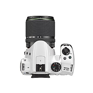 Pentax K-30 16 MP CMOS Digital SLR 18-135 WR Lens Kit Crystal White