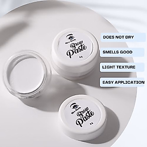 All in Beauty White Mapping Brow Paste 8g for Eyebrows design, draw or sketch the shape and help to perfect Henna Application.