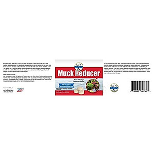 KoiWorx Muck Reducer, 145 Tablets Treats up to 6,000 Gallons of Water, Beneficial Bacteria Reduces Muck, Sludge and Organic Build up, Formulated for Ponds, Water Features and Safe for Koi