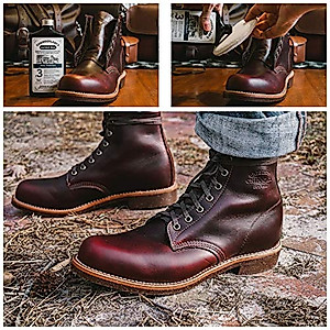 Leather Milk Leather Restoration Kit - Heal & Restore Antique Leather. Cleaner, Conditioner, Water Protectant, Healing Balm, Detailing Brushes, Pads, & More! All-Natural. Made in USA